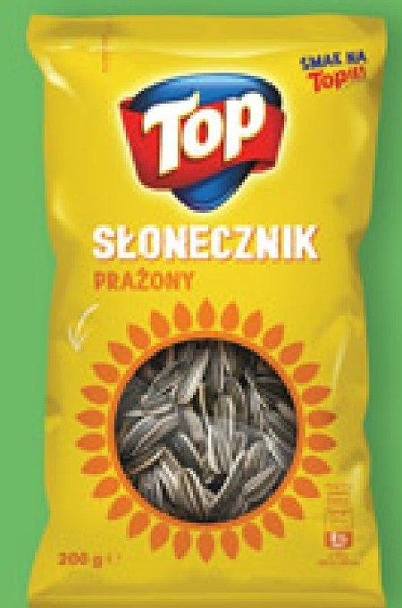Słonecznik prażony Top - promocja Biedronka - Ding.pl