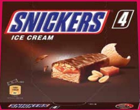 Lody Snickers - promocja Aldi - Ding.pl