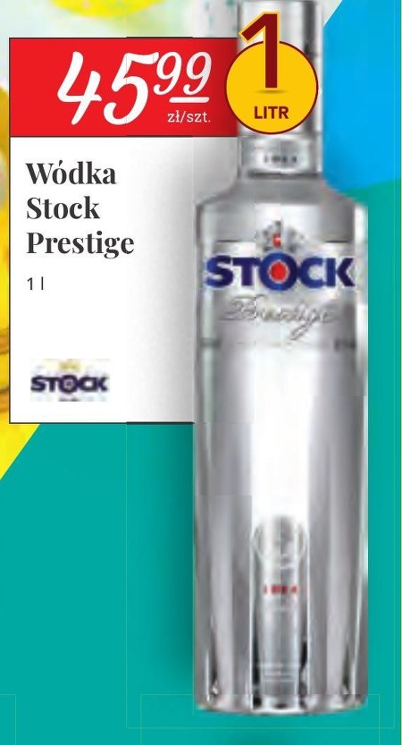 Wódka Stock - promocja Stokrotka Supermarket - Ding.pl