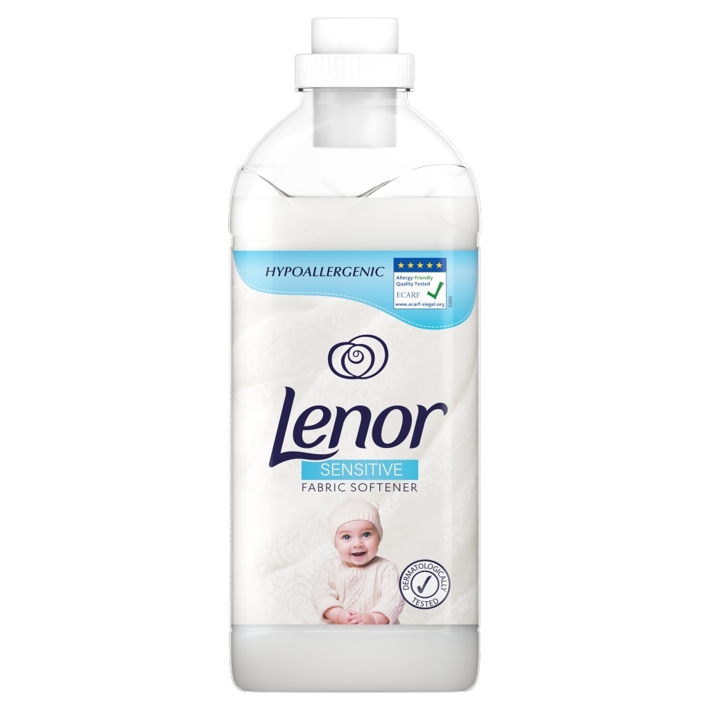 Lenor Sensitive Płyn Do Płukania Tkanin 45 Prań, 1.36L - 42% TANIEJ! - promocja Lidl - Ding.pl