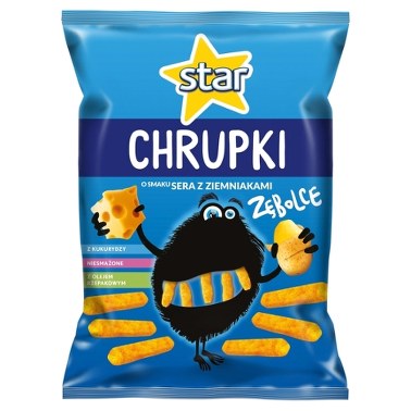 Star Chrupki o smaku ser z ziemniakami 125 g - promocja ABC - Ding.pl