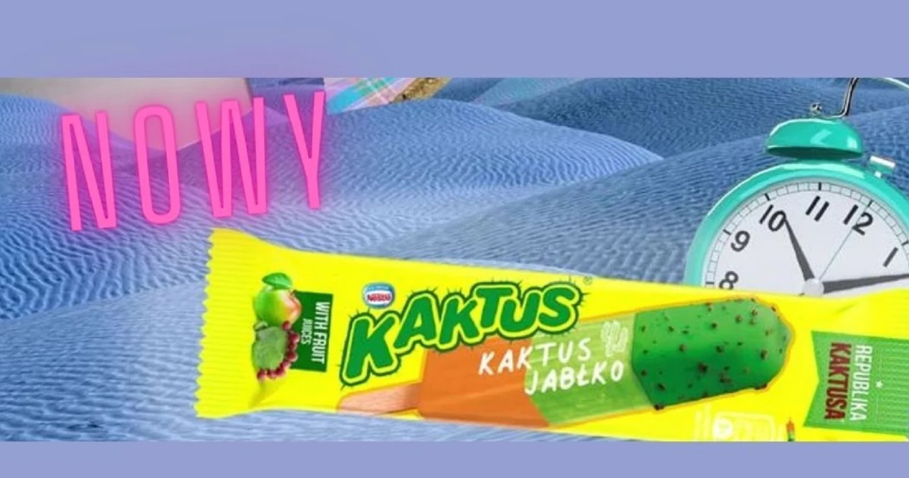 Lody Kaktus z cukrem strzelającym! Wracają smaki sprzed lat! - Ding.pl