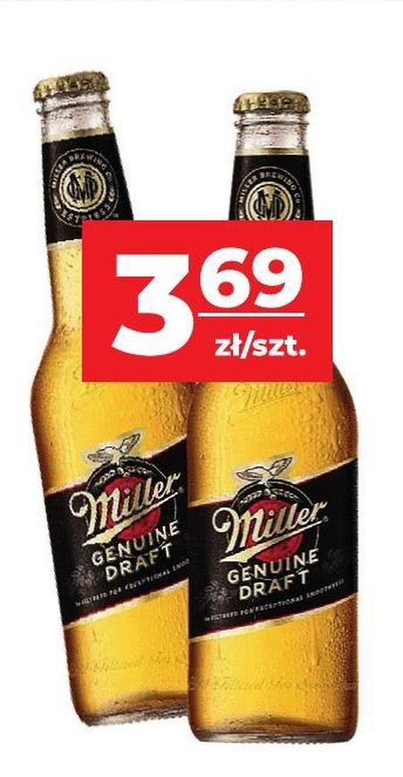 Piwo Miller - promocja Top Market - Ding.pl