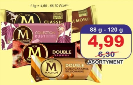 Lody Magnum - 20% TANIEJ! - promocja Primus - Ding.pl