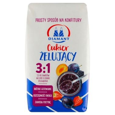 Diamant Cukier żelujący 3:1 500 g - 33% TANIEJ! - promocja Intermarche ...