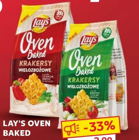 Krakersy Lay's - 33% TANIEJ! - promocja Kaufland - Ding.pl