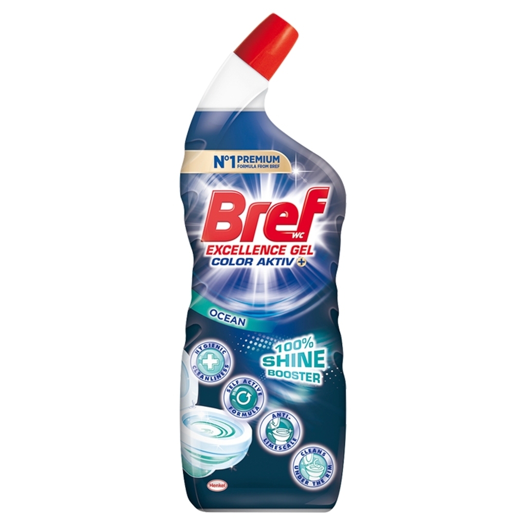 Bref WC Excellence Gel Color Activ+ Ocean Środek czyszczący do WC 700 ...