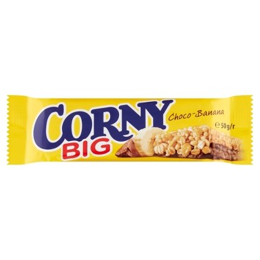 Corny Big Baton zbożowy z mleczną czekoladą i bananami 50 g - 30% ...
