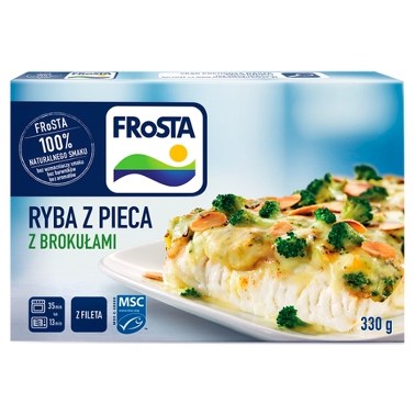 FRoSTA Ryba z pieca z brokułami 330 g - 19% TANIEJ! - promocja Prim ...