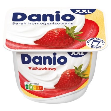 Danio Serek homogenizowany truskawkowy 200 g - promocja Gram Market ...