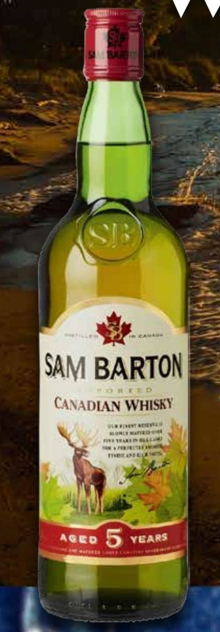 Whisky Sam Barton - promocja Selgros Cash&Carry - Ding.pl