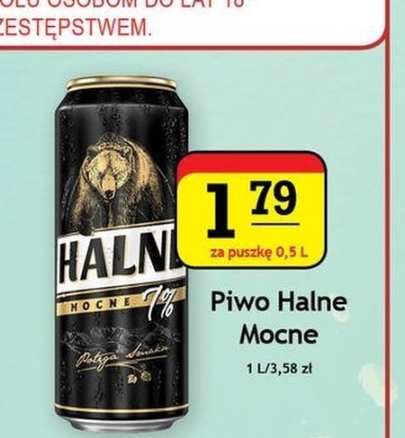 Piwo Halne - promocja Gram Market - Ding.pl