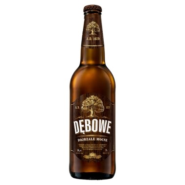 Dębowe Dojrzałe Mocne Piwo jasne 500 ml - promocja PSS Społem ...
