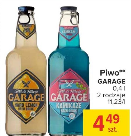 Piwo Garage - promocja Globi - Ding.pl