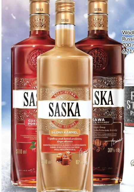 Wódka smakowa Saska - promocja Prim Market - Ding.pl