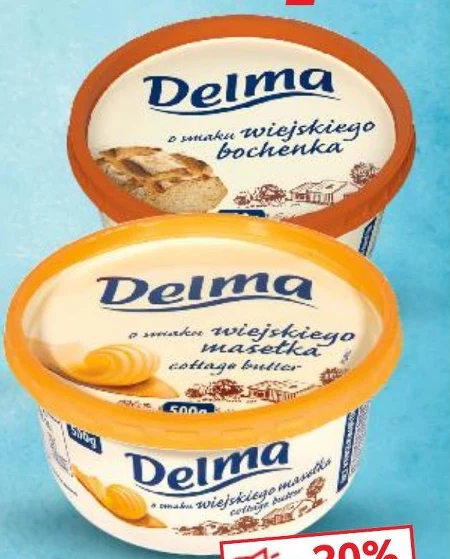 Margaryna Delma - 20% TANIEJ! - promocja Kaufland - Ding.pl