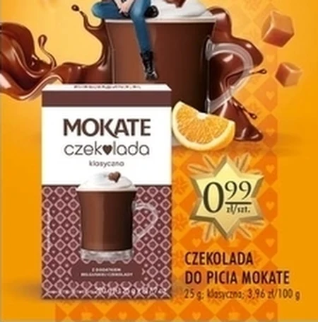 Czekolada do picia Mokate - promocja Stokrotka Supermarket - Ding.pl