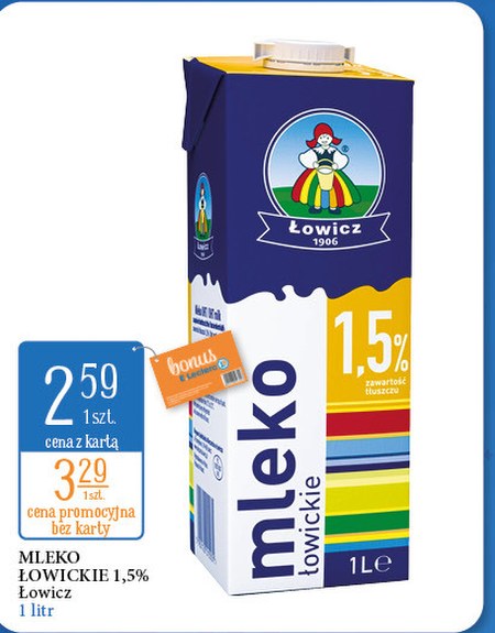 Mleko Łowicz - promocja E.Leclerc - Ding.pl