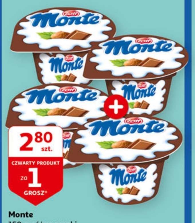 Archiwum | Serek Monte - Auchan Supermarket 13. 01. 2022 - 19. 01. 2022 ...