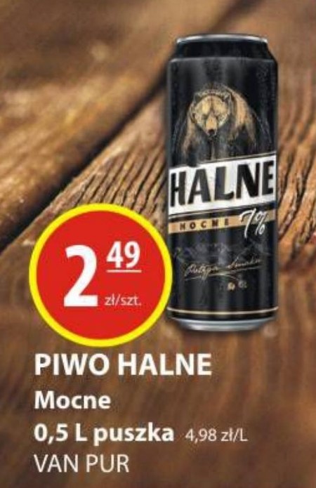 Piwo Halne - promocja Zielony Koszyk - Ding.pl