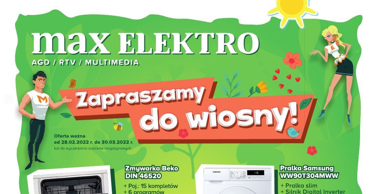 Max Elektro Gazetka Promocyjna - oferty, rabaty, kupony [28.02 do 30.03 ...