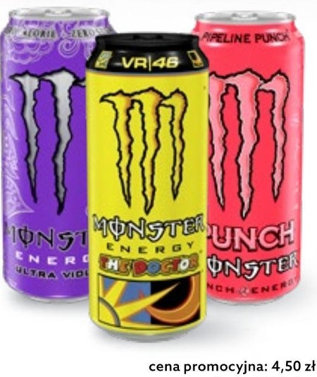 Napój energetyczny Monster - promocja Dealz - Ding.pl