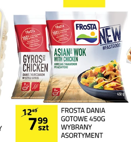 FRoSTA Gyros Style Chicken Danie z kurczakiem w stylu gyros 450 g - 36% TANIEJ! - promocja ...