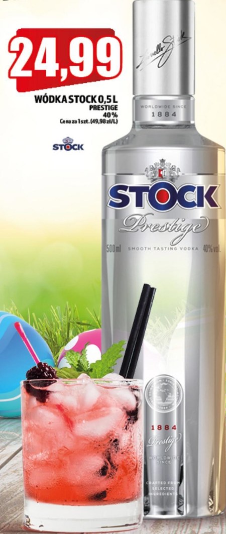 Wódka Stock - promocja Topaz - Ding.pl