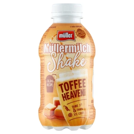 Müller Müllermilch Shake Napój mleczny o smaku karmelowym 400 g ...