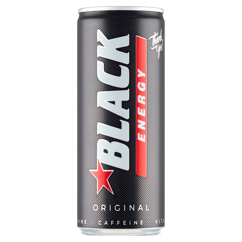 Black Energy Original Gazowany napój energetyzujący 250 ml - promocja ...