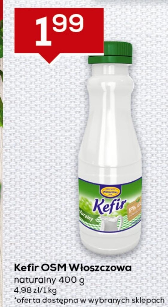Archiwum | Włoszczowa Kefir naturalny 400 g - Lewiatan 19. 05. 2022 ...