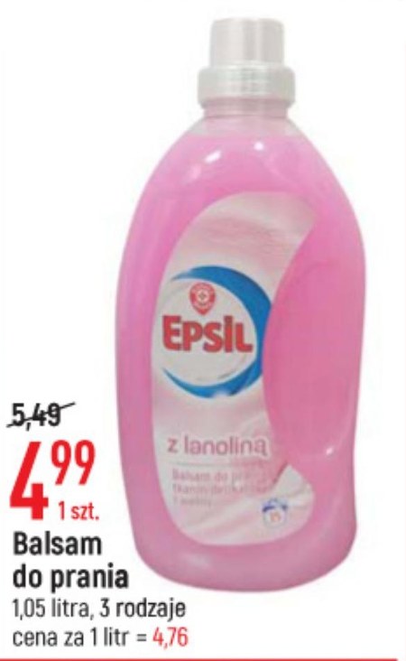 Balsam do prania Epsil - 9% TANIEJ! - promocja E.Leclerc - Ding.pl