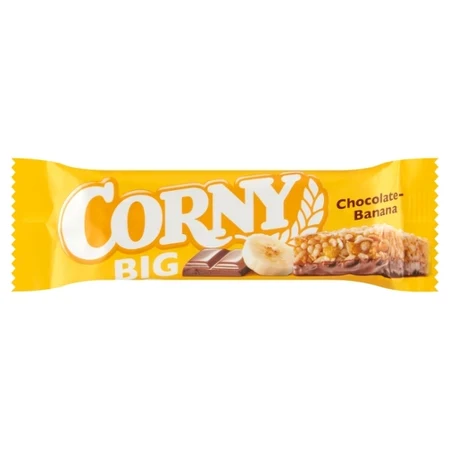 Corny Big Baton zbożowy z mleczną czekoladą i bananami 50 g - 30% ...