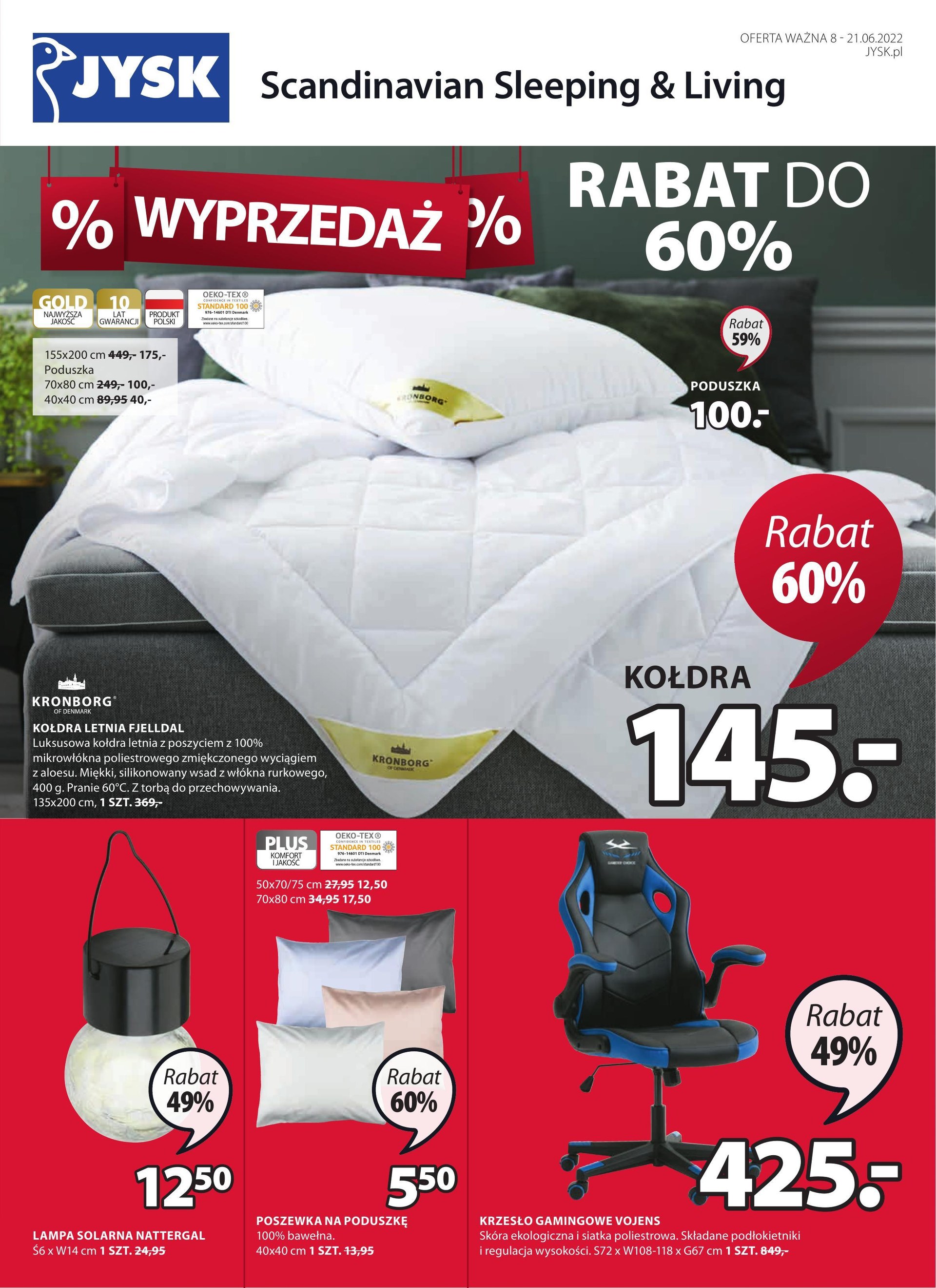 Gazetka promocyjna Jysk • Okazjum.pl • s.1 • 62663