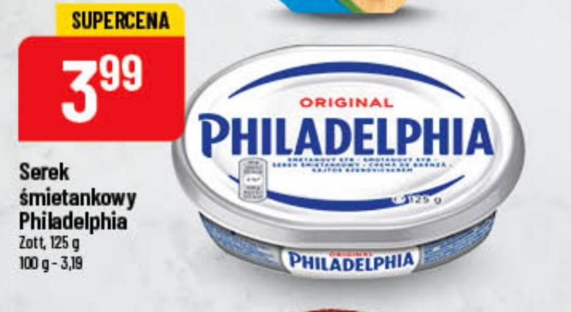 Archiwum | Philadelphia Serek śmietankowy 125 g - POLOmarket 22. 06 ...