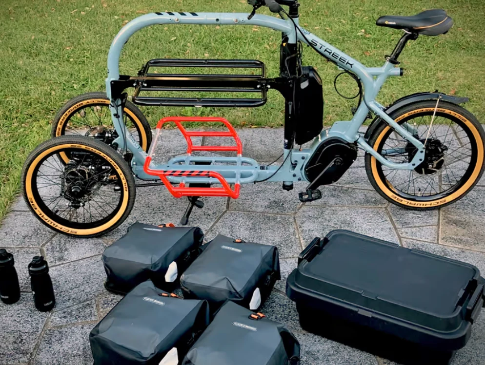 Elektryczny trójkołowiec firmy Envision to prawdziwy rower-cargo ...