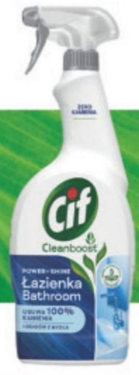 Spray do mycia łazienki Cif - 16% TANIEJ! - promocja Drogerie Natura ...
