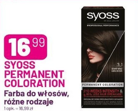 Syoss Oleo Intense Farba do włosów 2-10 brązowa czerń - promocja ...