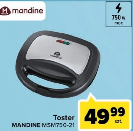 Toster Mandine - promocja Carrefour - Ding.pl