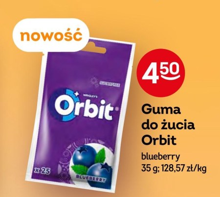 Guma do żucia Orbit - promocja Żabka - Ding.pl