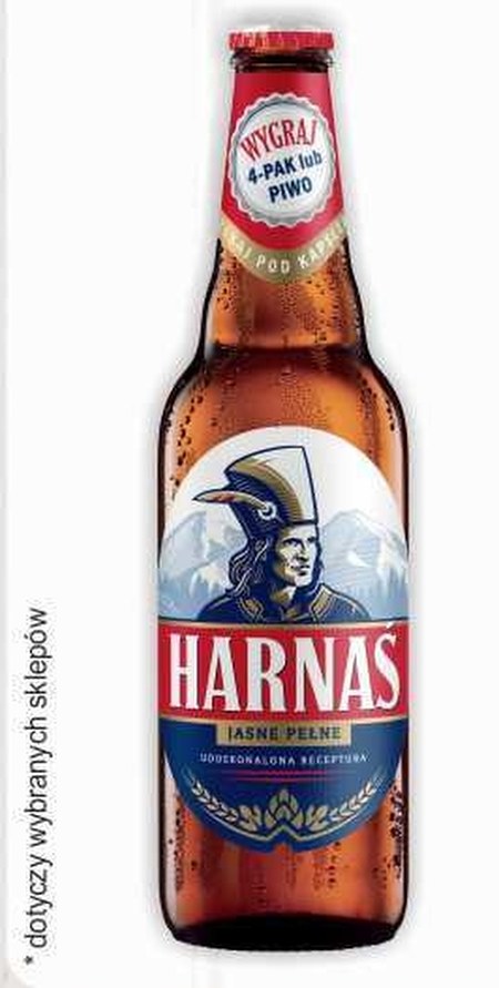 Harnaś Piwo jasne pełne 500 ml - promocja Nasz Sklep - Ding.pl