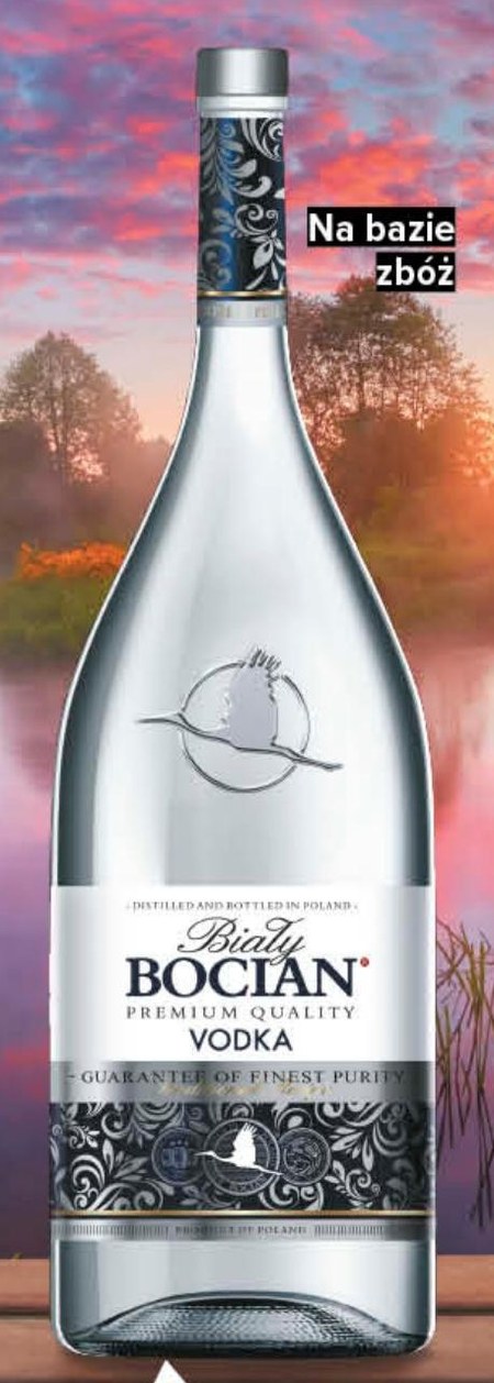 Wódka Biały Bocian - promocja Carrefour - Ding.pl