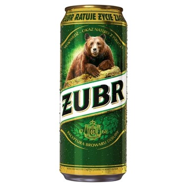 Żubr Piwo jasne 500 ml - promocja Selgros Cash&Carry - Ding.pl