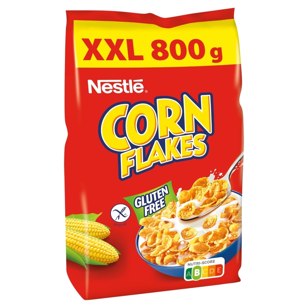 Nestlé Corn Flakes Chrupiące płatki kukurydziane 800 g - promocja ...