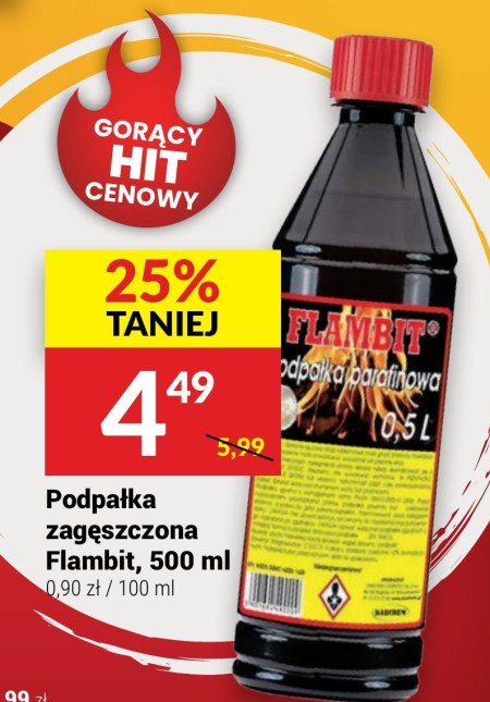 Podpałka do grilla Flambit - 25% TANIEJ! - promocja Twój Market - Ding.pl