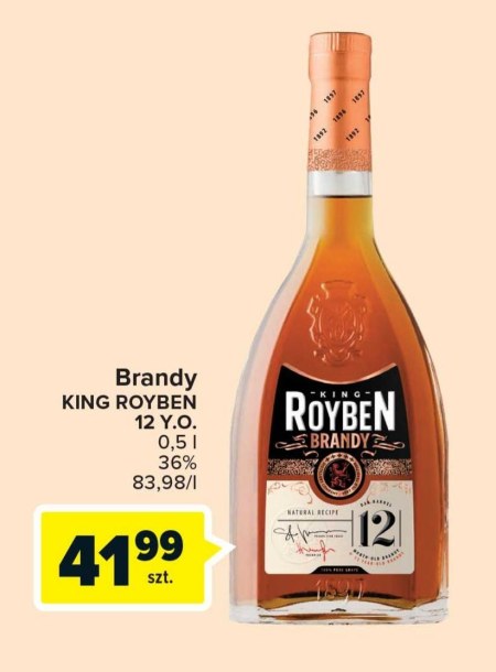 Brandy King Royben - promocja Carrefour - Ding.pl