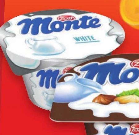 Zott Monte White Deser mleczny 150 g - 13% TANIEJ! - promocja Twój ...