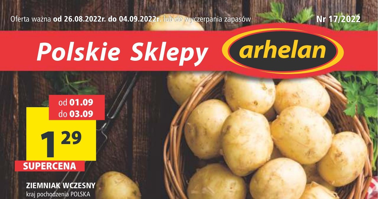 Arhelan Gazetka Promocyjna - oferty, rabaty, kupony [26.08 do 04.09. ...