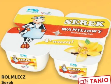 Serek homogenizowany Rolmlecz - promocja Kaufland - Ding.pl