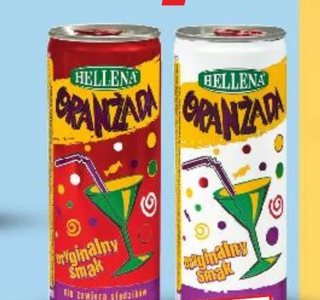 Hellena Oranżada czerwona 250 ml - promocja Kaufland - Ding.pl